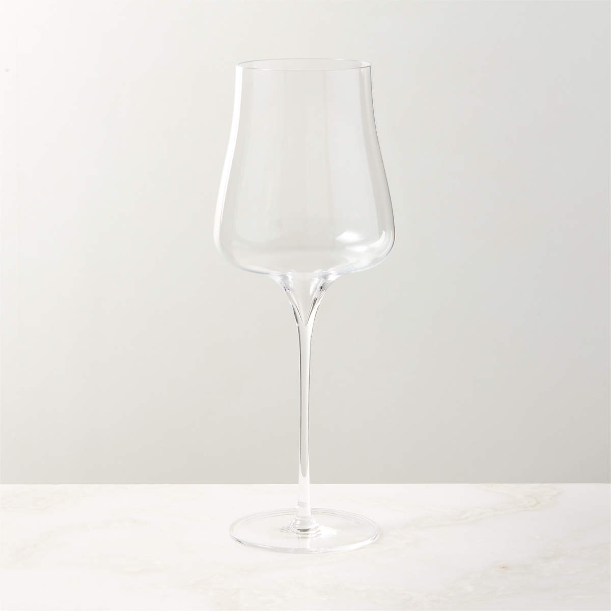 Estera Clear Red Wine Glass Cb2