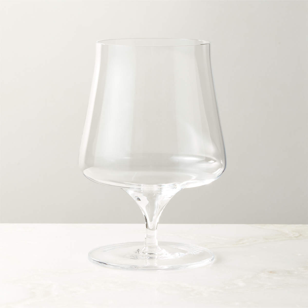 Estera Clear Coupe Glass | CB2