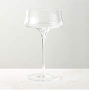 Estera Clear Coupe Glass | CB2