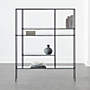Euclidean Modern Black Metal Etagere | CB2