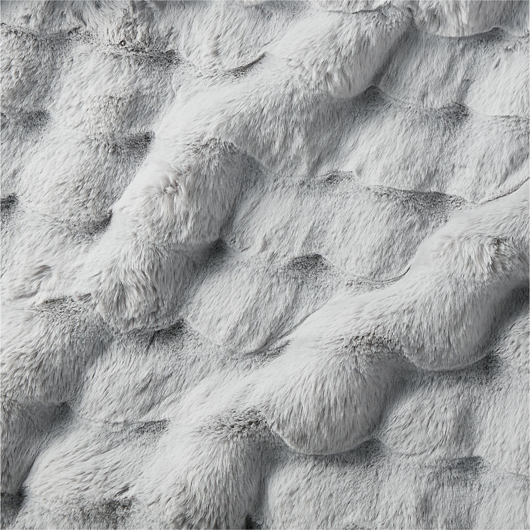 Faux Fur Throw Blankets | CB2