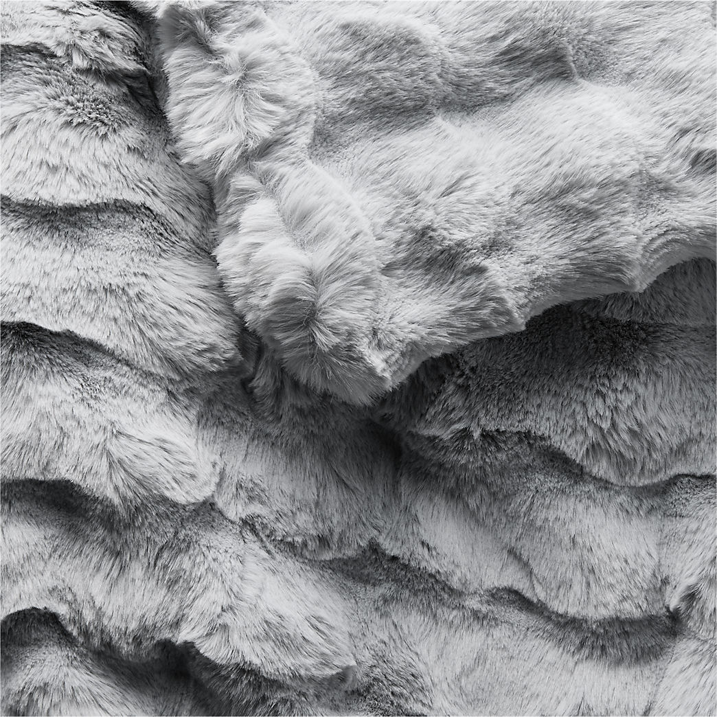 Faux Fur Throw Blankets | CB2