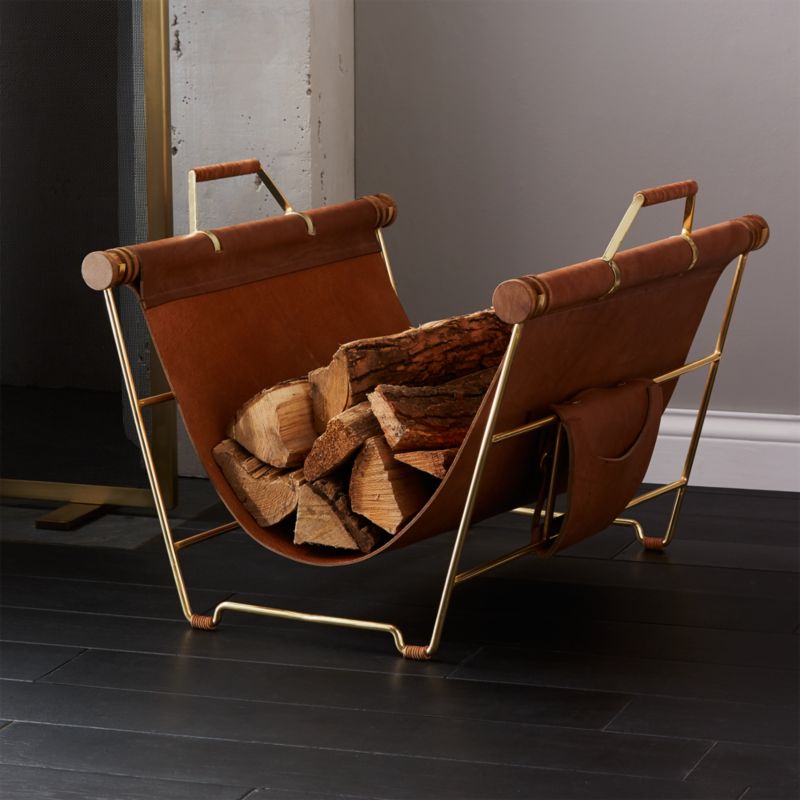 Firewood Tote by Goop + Reviews | CB2