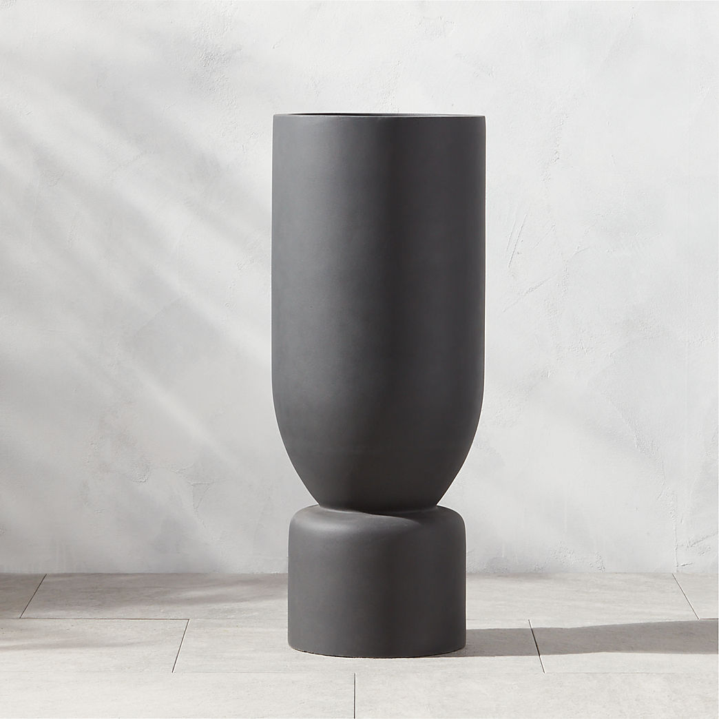 Grey Planters | CB2 Canada