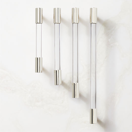 Modern Nickel Handles & Pulls | CB2