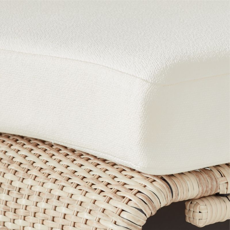 Foss Woven Outdoor Patio Corner Chair + Reviews | CB2