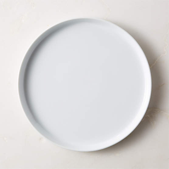 Mori Matte White Dinner Plate + Reviews | CB2 Canada