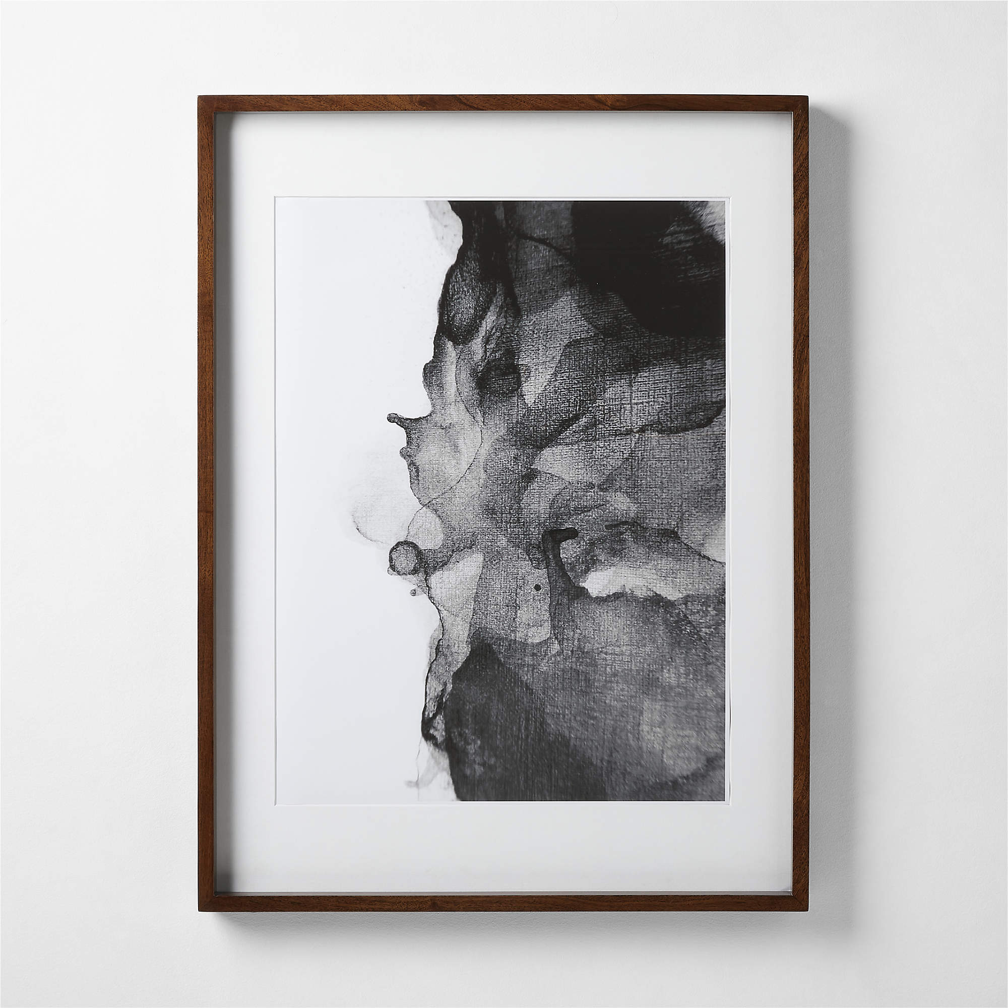 French Polished Acacia Picture Frame 18"x24" | CB2