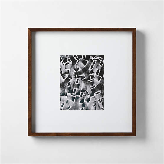 Gallery White Modern Picture Frame with White Mat 8"x10" + Reviews | CB2