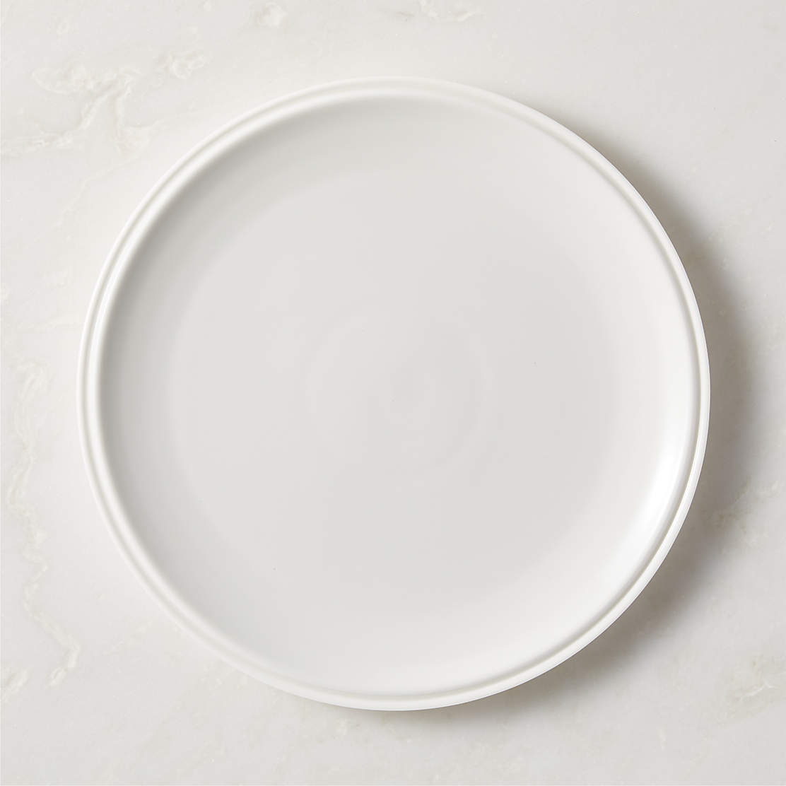 Isa White Fine Bone China Dinner Plate + Reviews | CB2 Canada