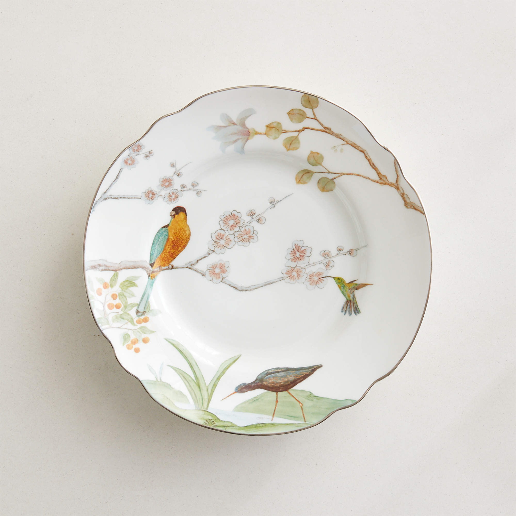 Chelsea Floral Salad Plate | CB2
