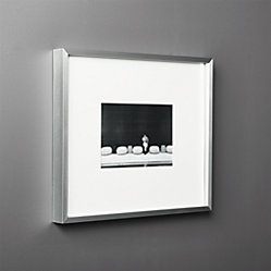 Gallery White Picture Frames with White Mats | CB2