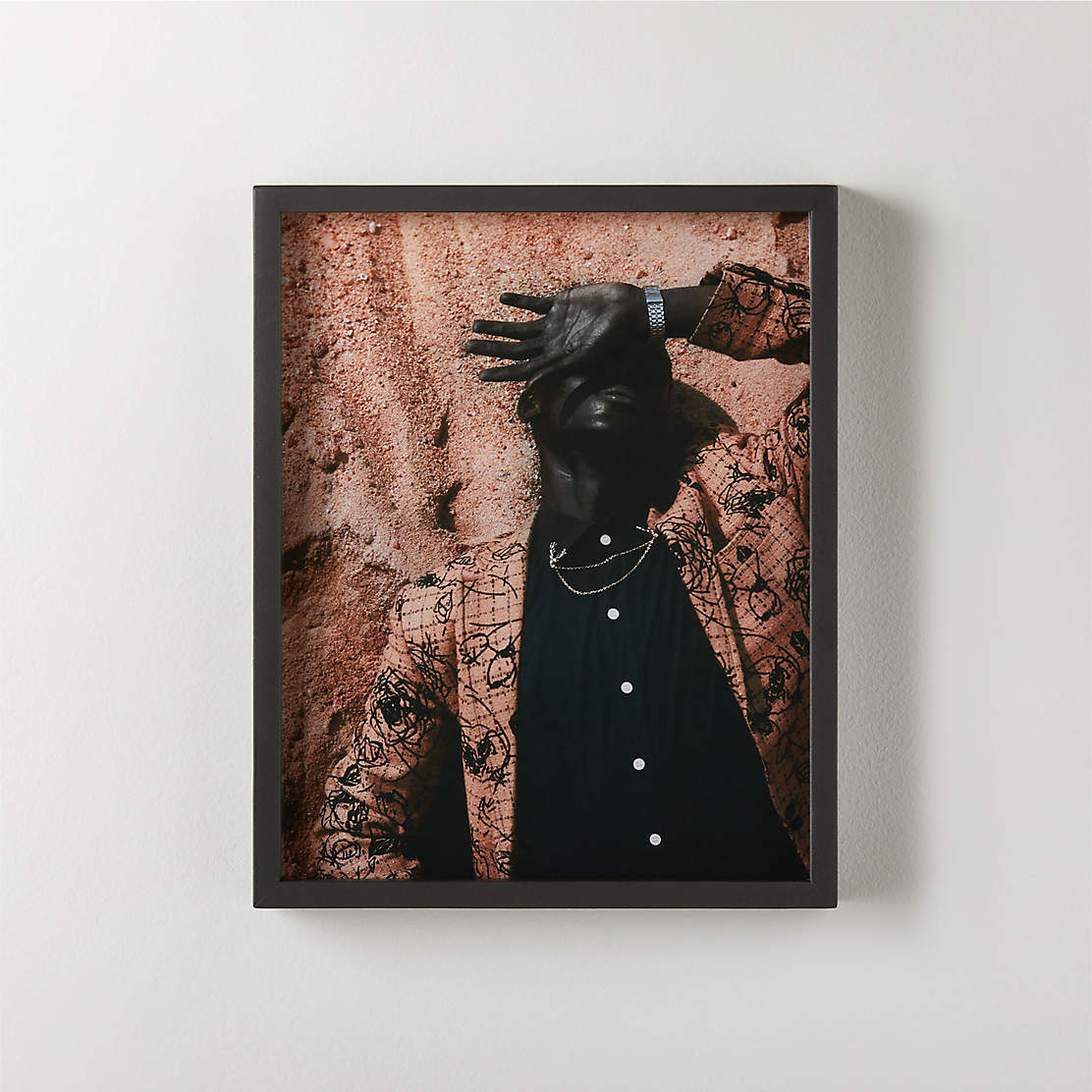 Abel Black Picture Frame 8''x10'' | CB2