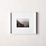 Gallery White Picture Frame with White Mat 5"x7" + Reviews | CB2