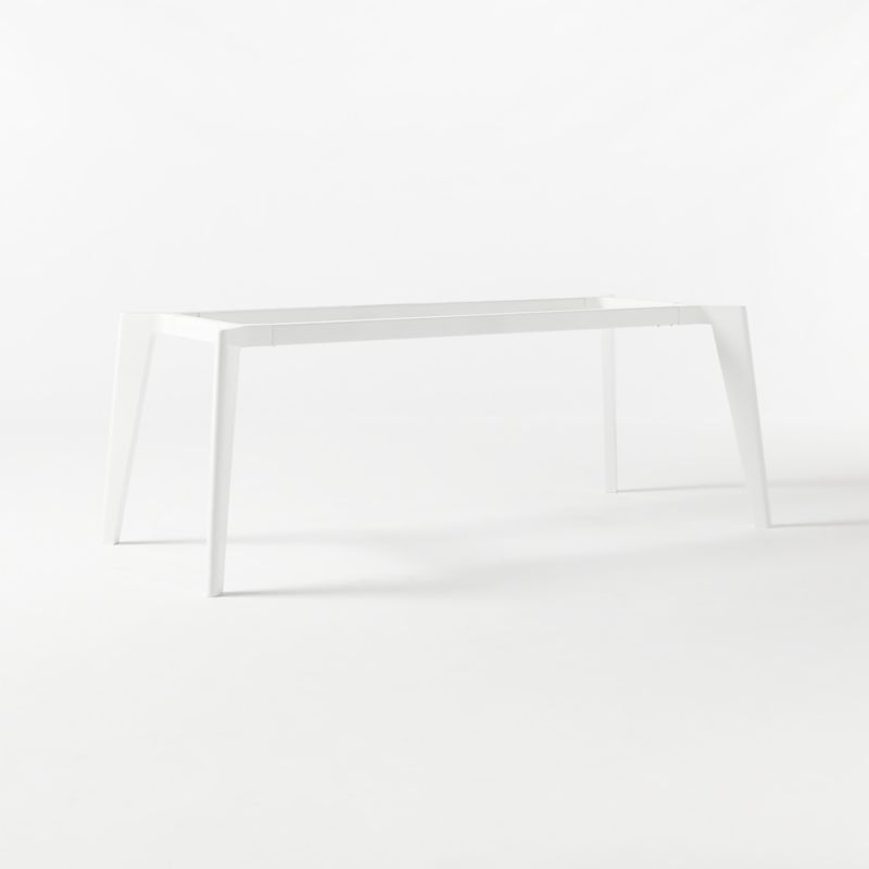 Harper White Dining Table Base | CB2