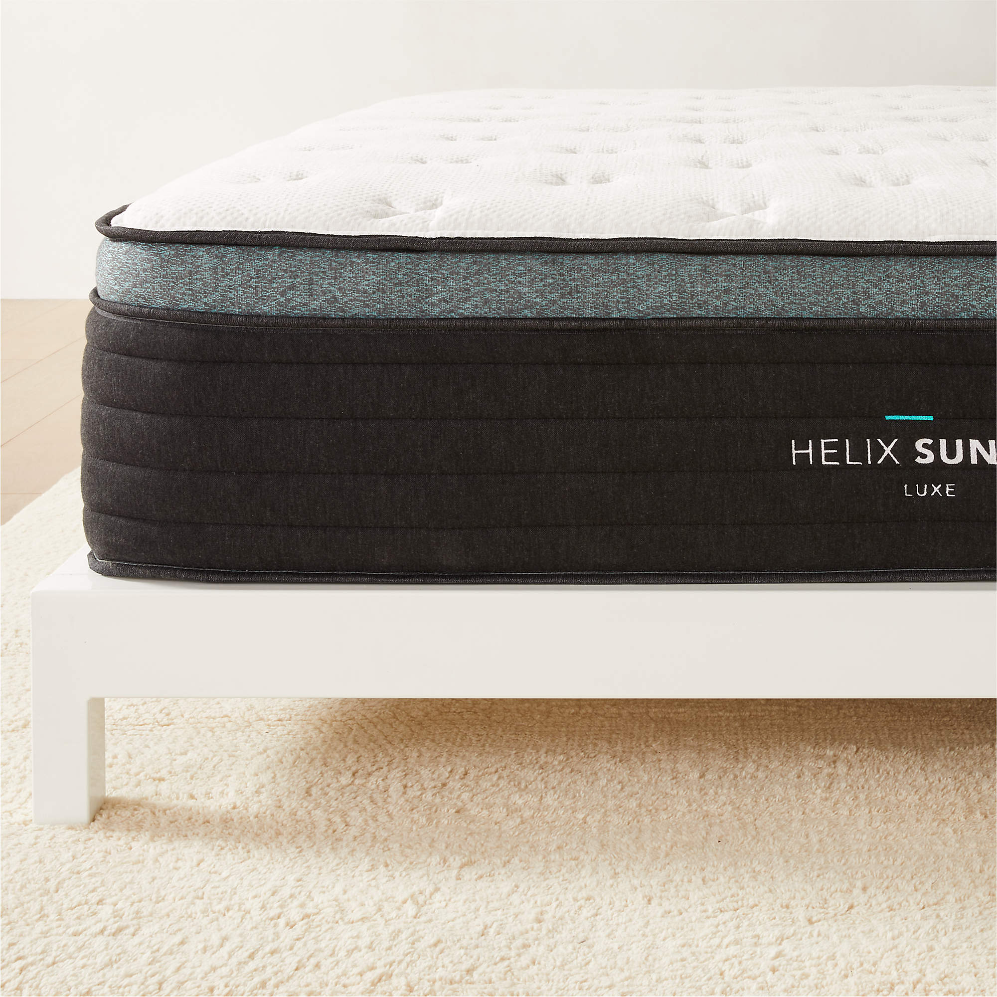 Helix Luxe Sunset Soft Queen Mattress + Reviews | CB2