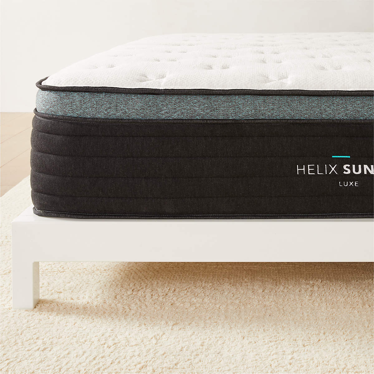 Helix Luxe Sunset Soft Queen Mattress + Reviews | CB2