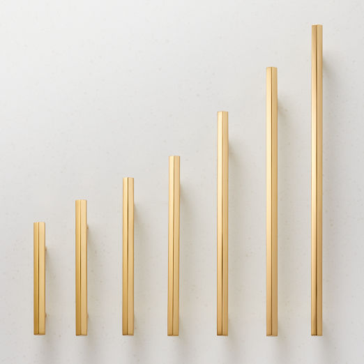 Modern Brass Cabinet Hardware: Brass Gold Cabinet Pulls, Knobs ...