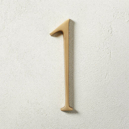 Modern House Numbers | CB2 Canada