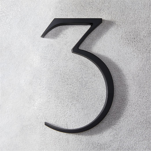 Modern House Numbers | CB2