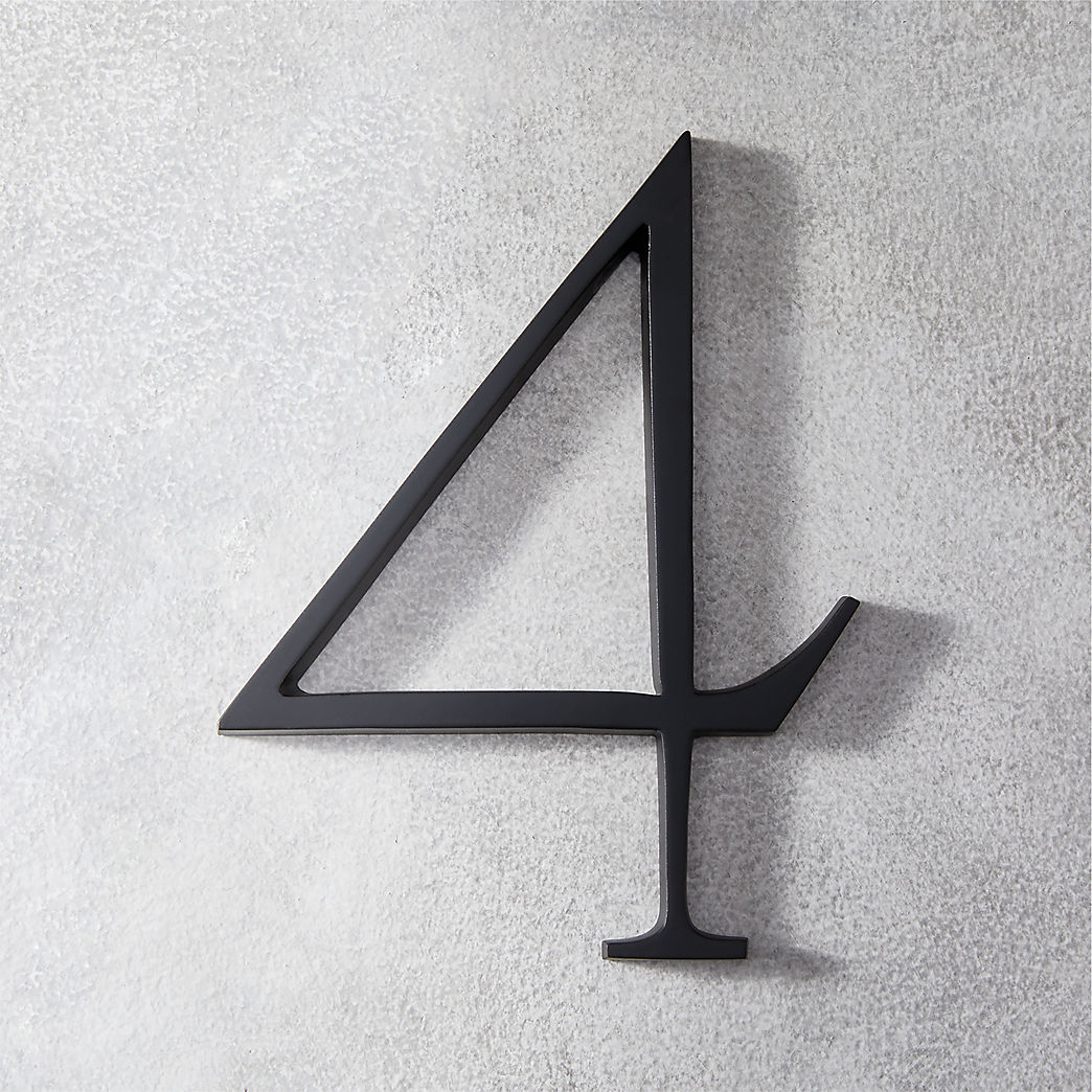Modern House Numbers | CB2