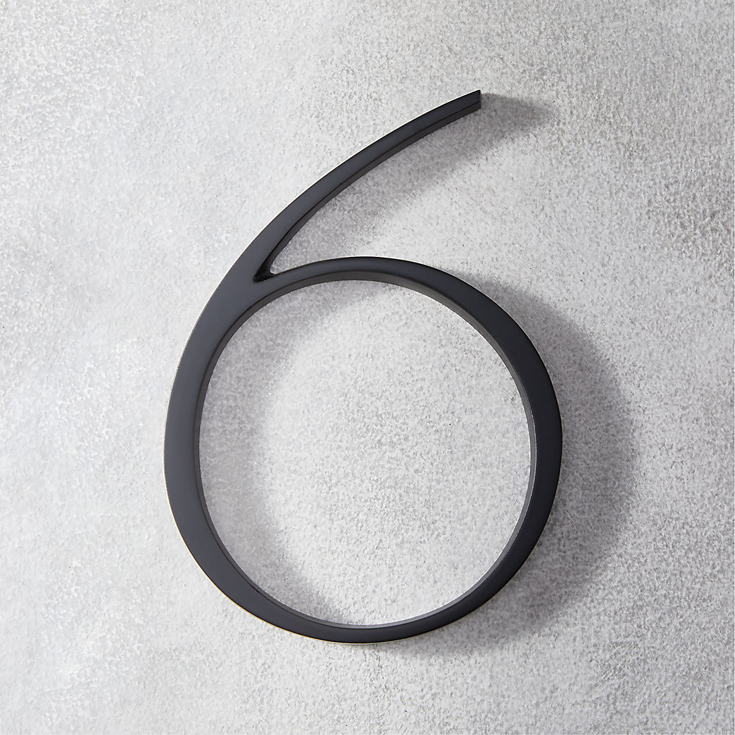 Modern House Numbers | CB2
