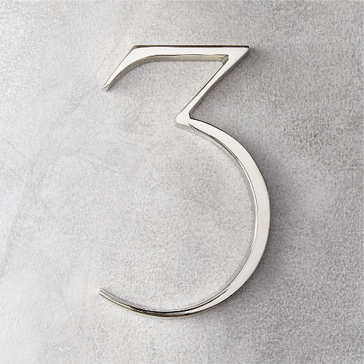 Modern House Numbers | CB2