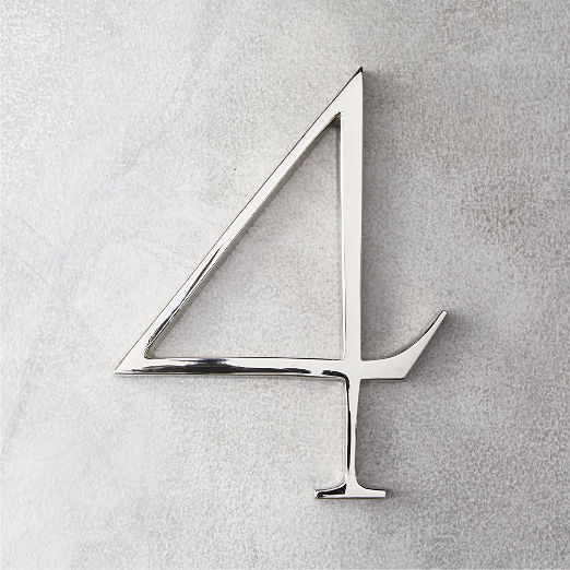 Modern House Numbers | CB2