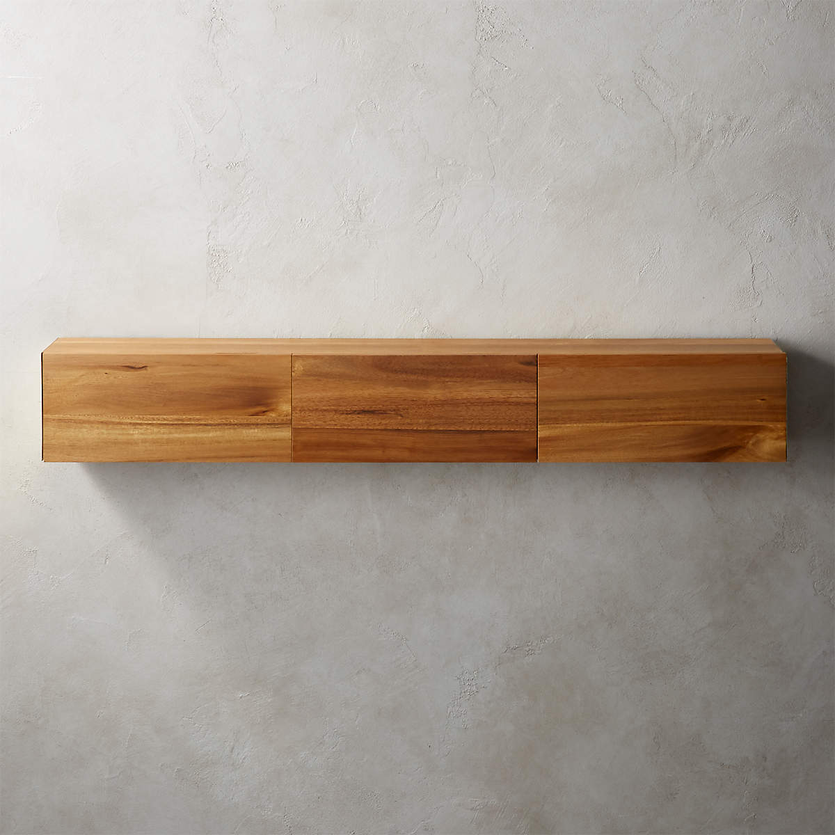 Hide N Seek Large Acacia Storage Shelf | CB2