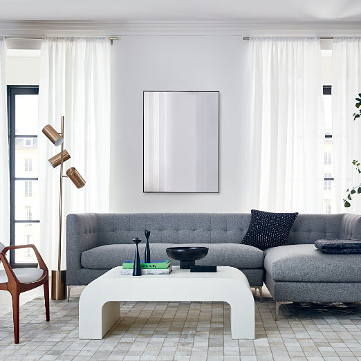 Modern Rectangular Wall Mirrors | CB2