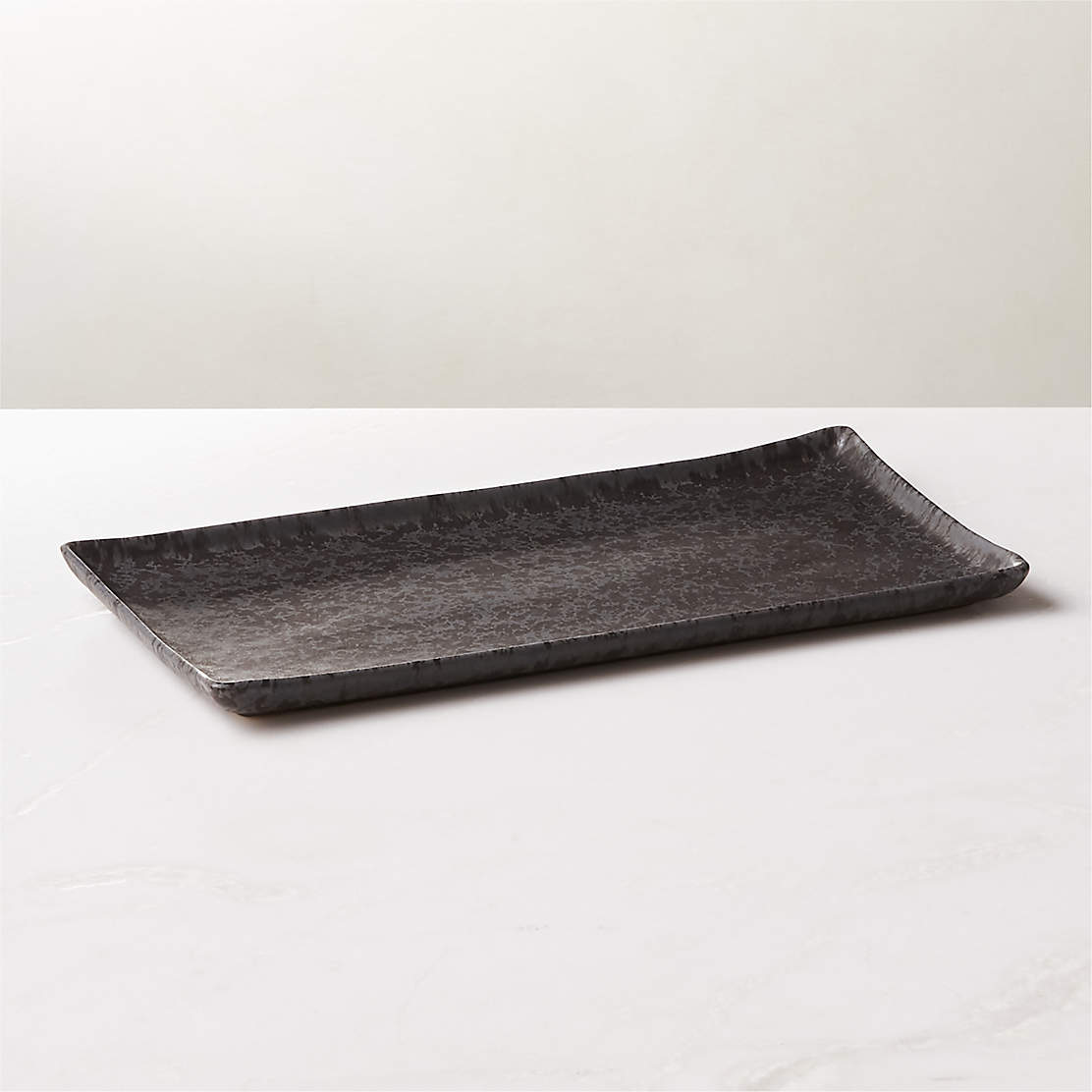 bento white rectangular platter | CB2
