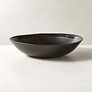 Hyacinth Black Pasta Bowl with Reactive Glaze + Reviews | CB2 Canada
