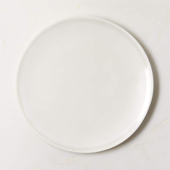 Mori Matte White Dinner Plate + Reviews | CB2