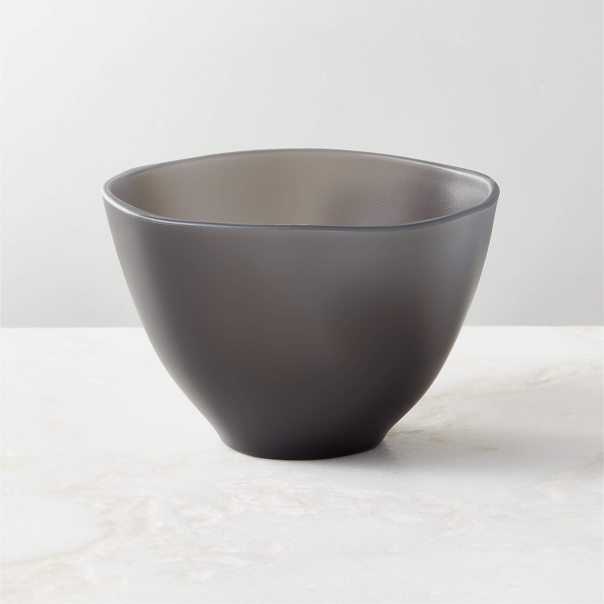 Hylee Black Resin Dip Serving Bowl + Reviews | CB2