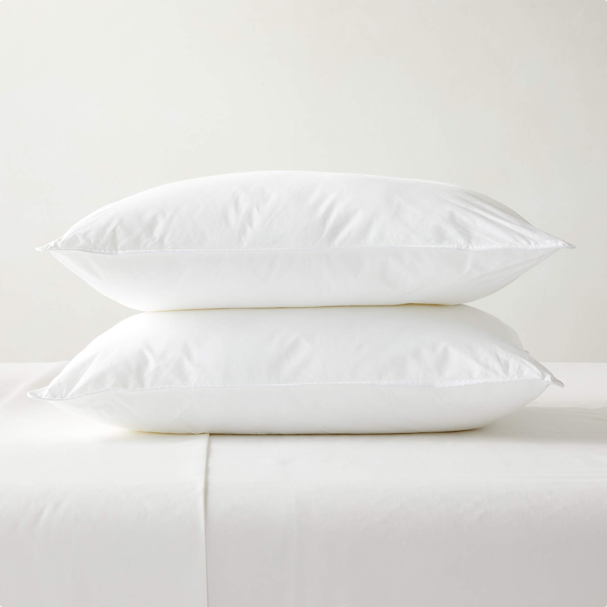 Hypoallergenic Down-Alternative Standard Pillow Inserts Set of 2 ...