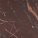 I Beam Red Marble Side Table + Reviews | CB2