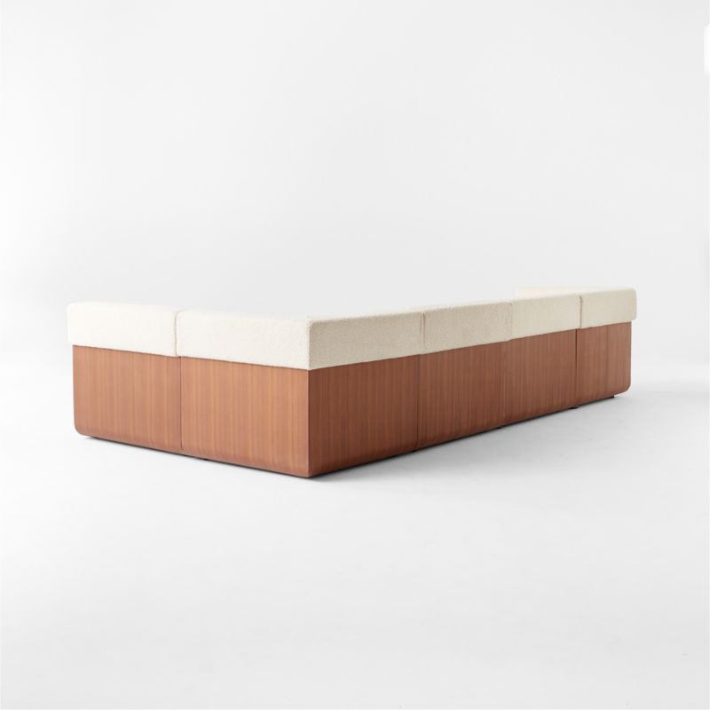 Imbu 5-Piece Sectional Sofa Dale Dark Grey by Kravitz Design | CB2