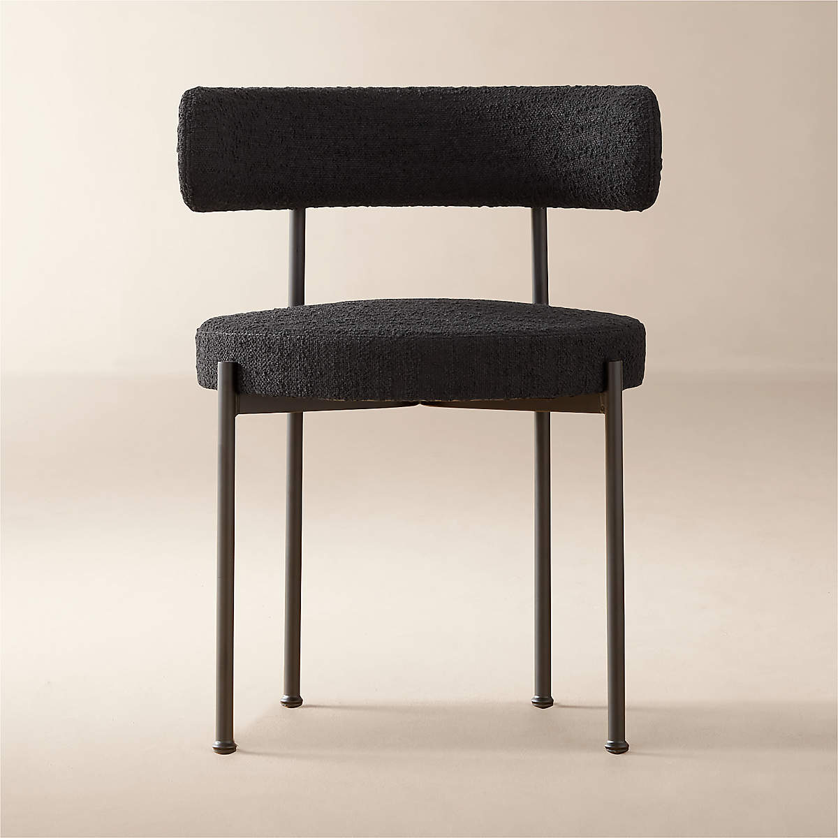 Inesse Modern Black Dining Chair Set of 4 + Reviews | CB2