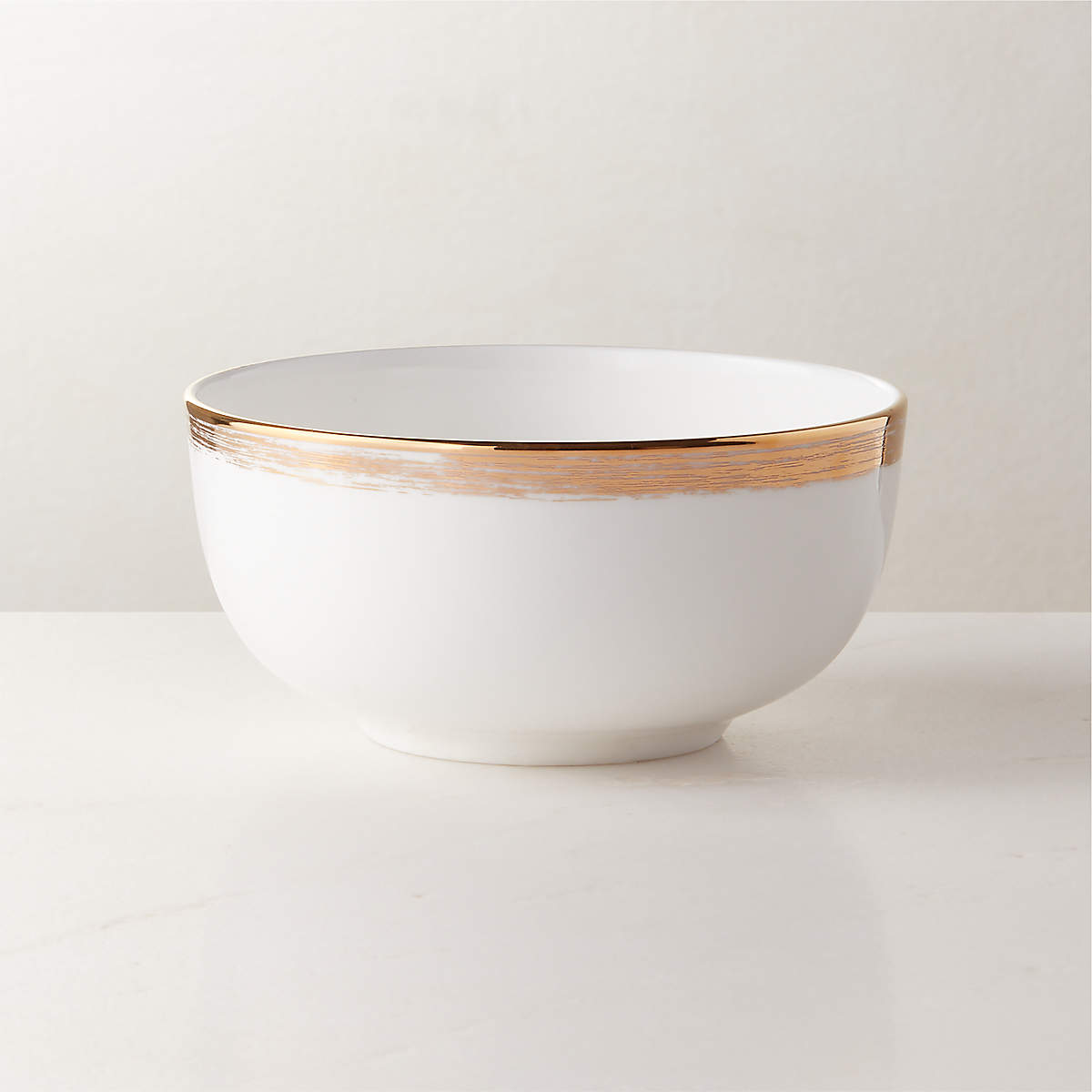Isa White Fine Bone China Cereal Bowl + Reviews | CB2 Canada