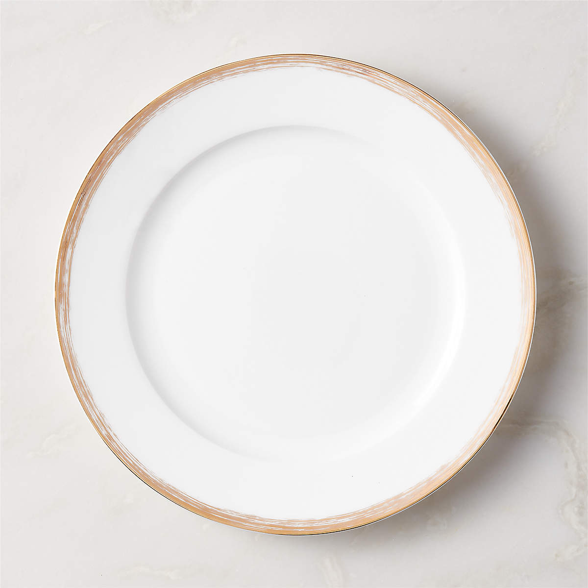 Isa White Fine Bone China Dinner Plate | CB2 Canada