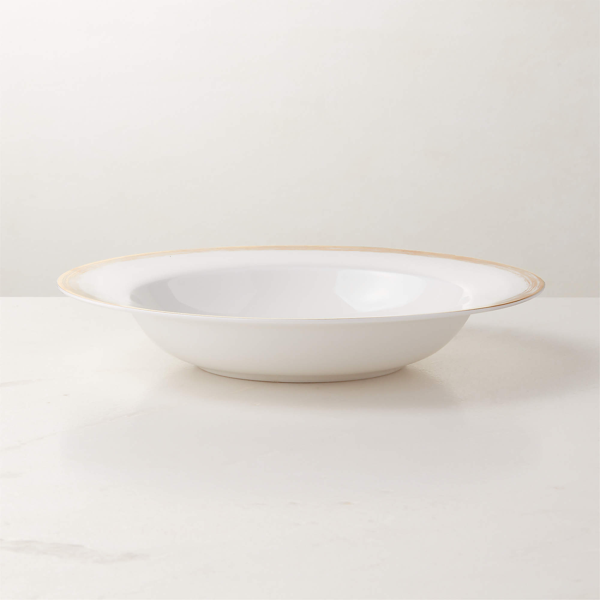 Isa White Fine Bone China Dinner Plate | CB2 Canada