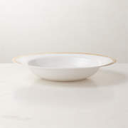 Isa White Fine Bone China Soup Bowl + Reviews | CB2