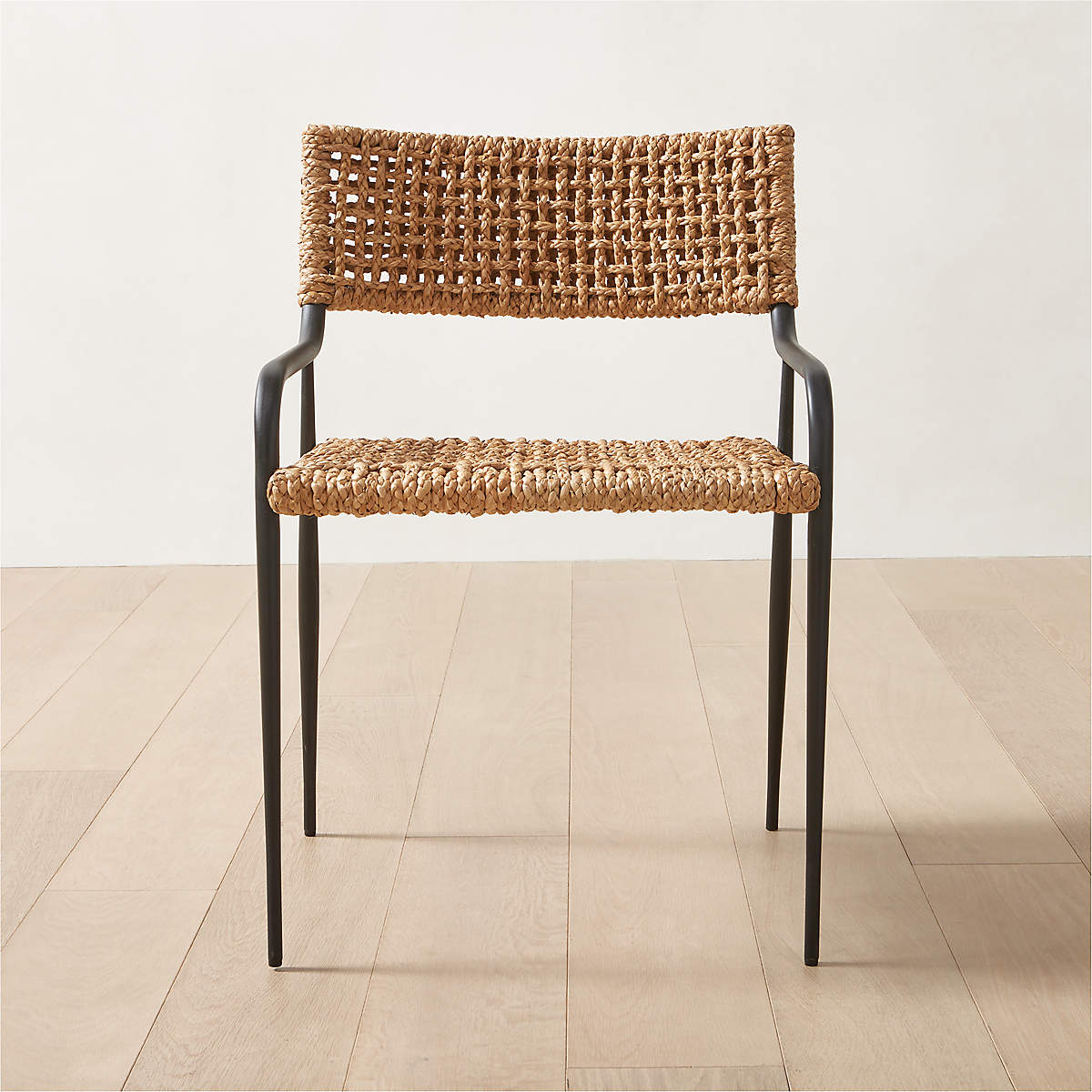 Isola Modern Woven Dining Chair | CB2