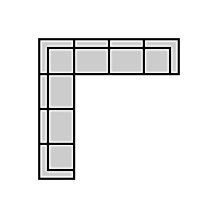 Sevigne 4-Piece Modular L-Shaped Sectional Sofa Bloce Cream | CB2