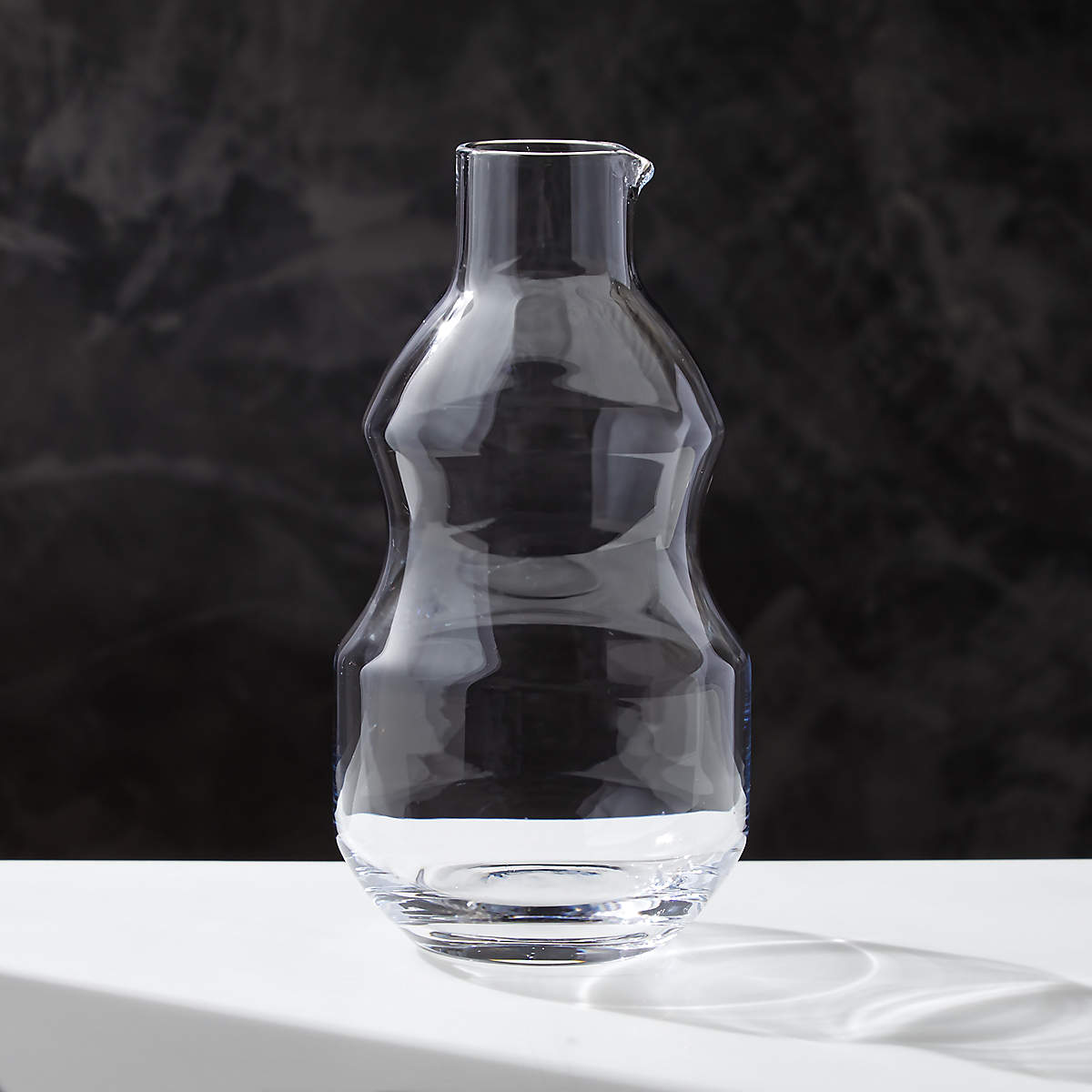 Pinched Glass Pitcher + Reviews | CB2