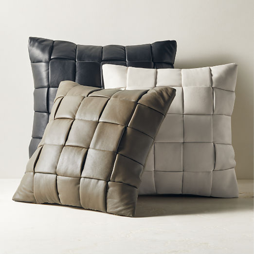 Leather Pillows | CB2