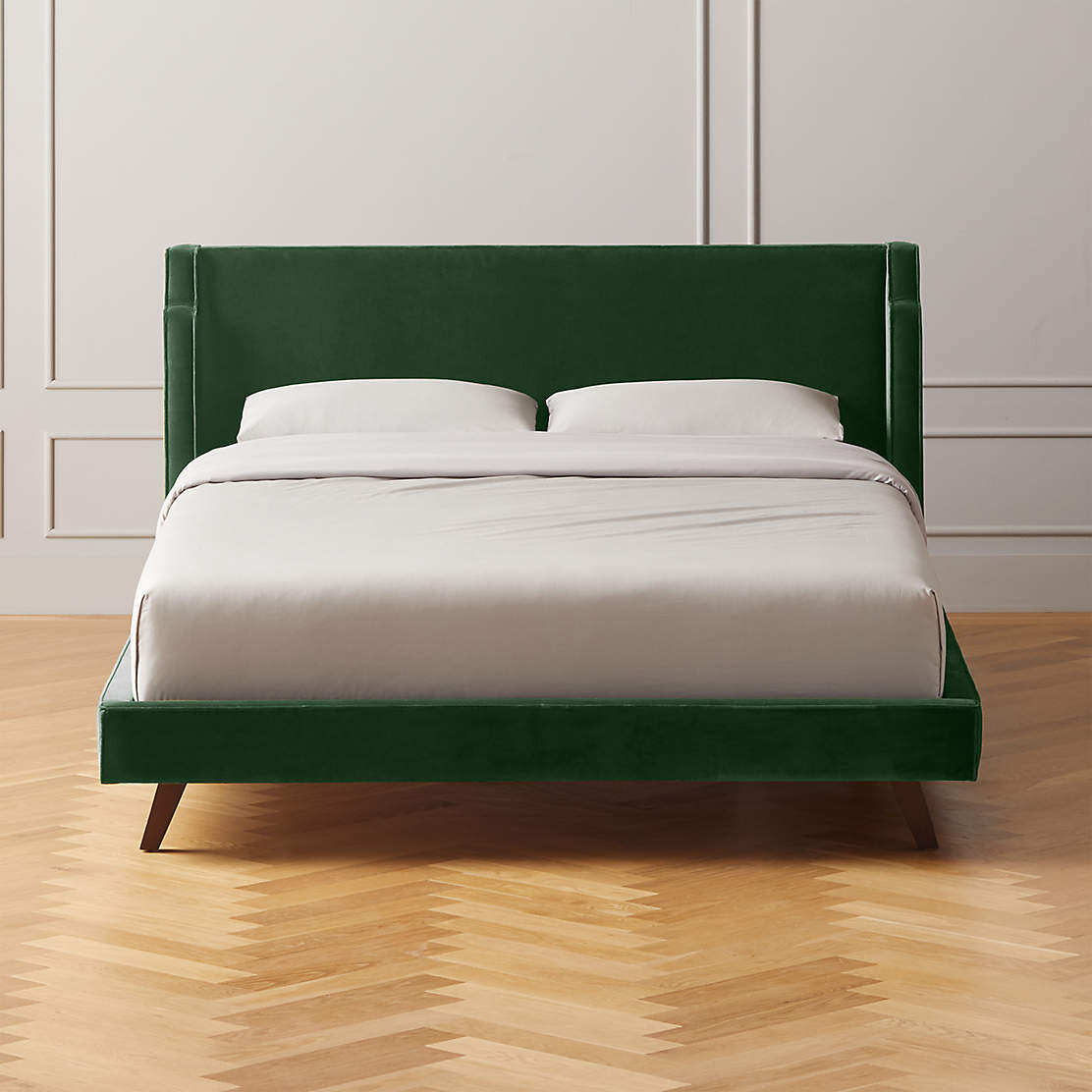 Plaza King Bed Luca Eclipse | CB2
