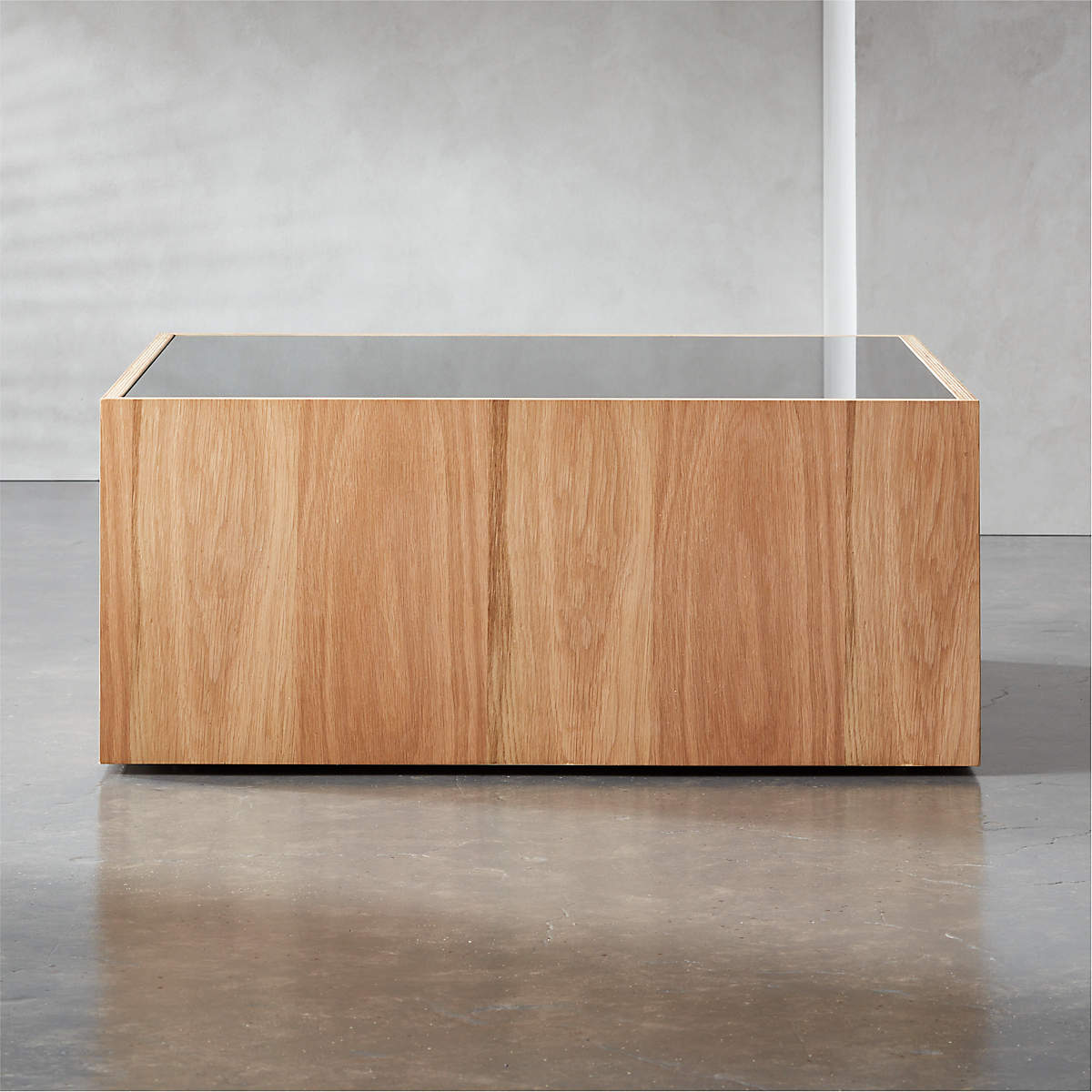 Vaneri Wood Corner Table + Reviews | CB2