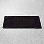 Kalani Organic Cotton Black Bath Runner Rug 24"x60" + Reviews | CB2