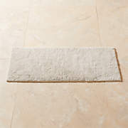 Kalani Organic Cotton Sand Solid Bath Runner Rug 24"x60" + Reviews | CB2